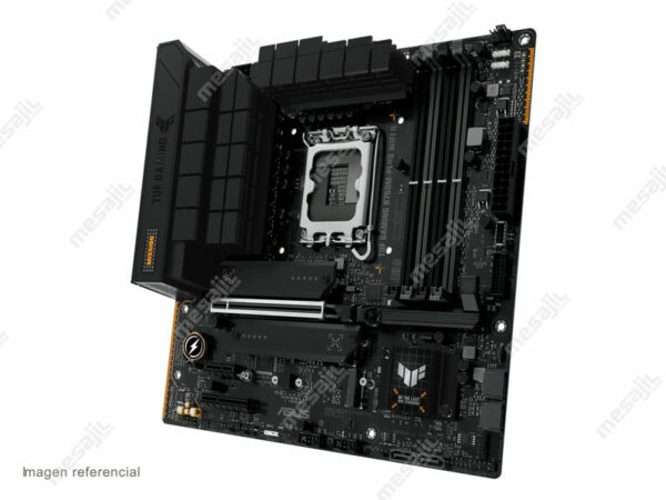 Placa ASUS TUF Gaming B760M-Plus Wi-Fi II 6E LGA1700 DDR5 HDMI/DP/Thuberbolt/Three M.2 | Mesajil
