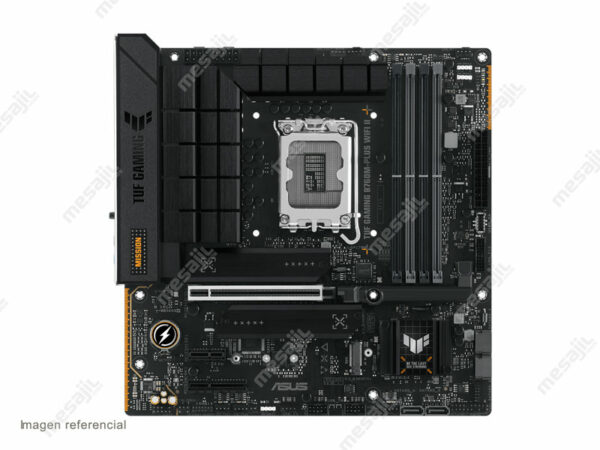 Placa ASUS TUF Gaming B760M-Plus Wi-Fi II 6E LGA1700 DDR5 HDMI/DP/Thuberbolt/Three M.2 | Mesajil